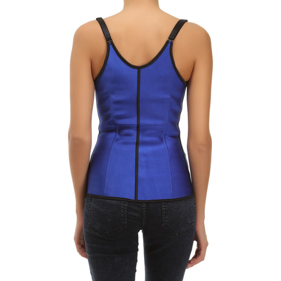 CORSET LÁTEX SHAPE AZUL - ByPW