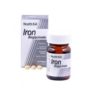 FERRO BISGLYCINATE iron+vit.C 90comp. HEALTH AID - Naturana Plus
